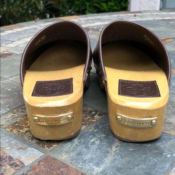 Tory Burch | Shoes | Tory Burch Perforated Leather Clogs | Poshmark